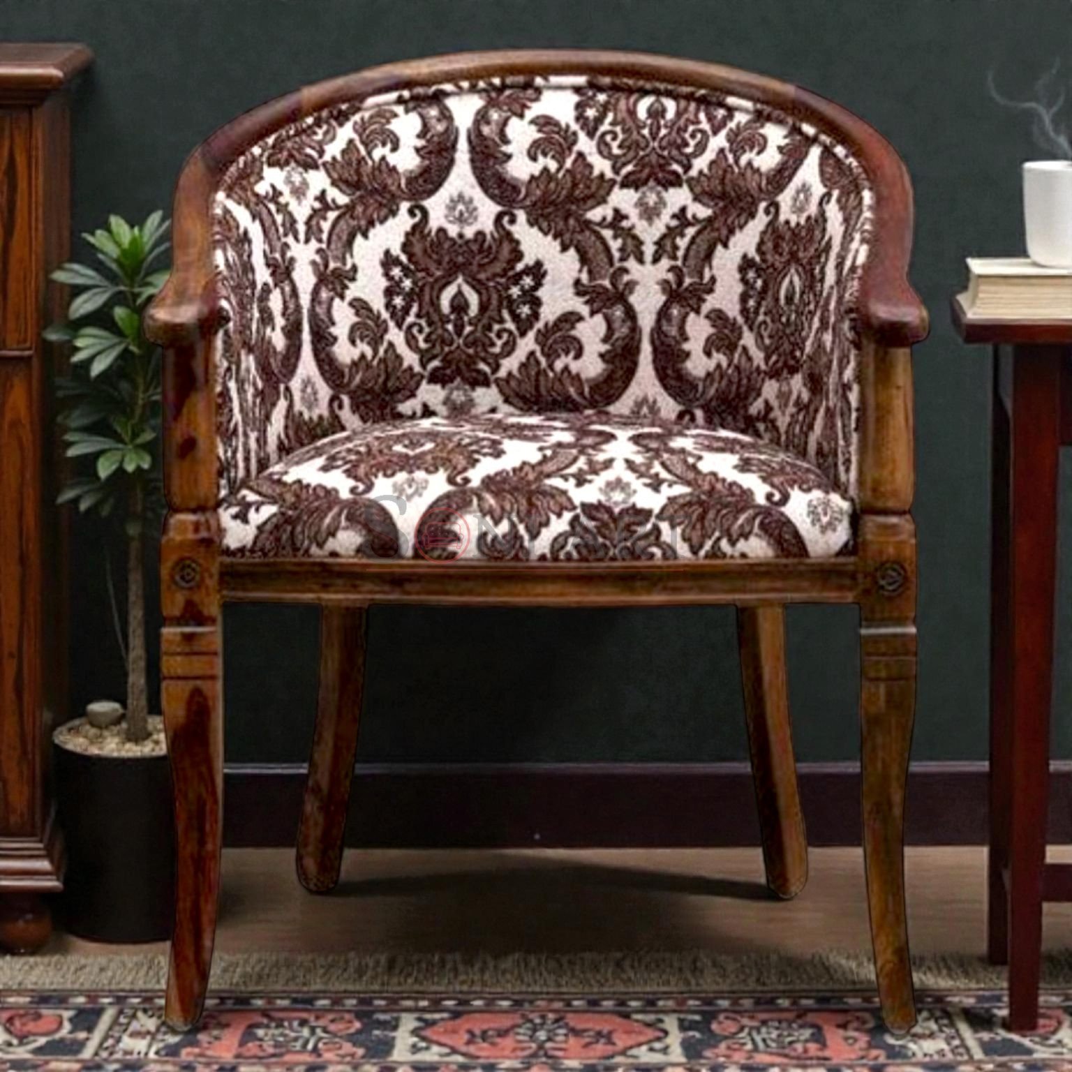 Buy Wooden Seating & Chairs Online for Living Room @Upto 55% Off | Soni Art