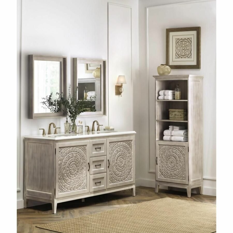 Tirana Solid Sheesham Wood Bed - Soni Art